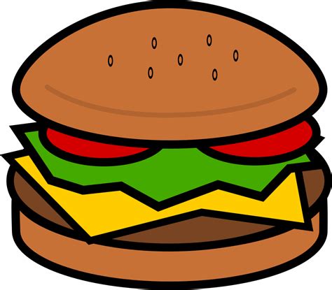 onlinelabels clip art hamburger