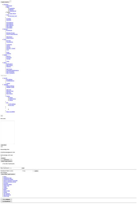 can login to libernms but cannot load page normally help