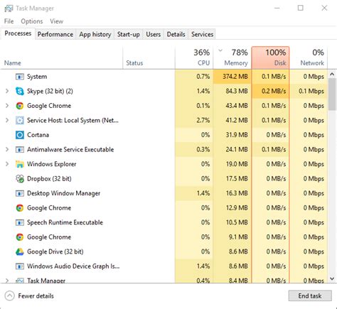 how to solve windows 11 10 100 disk usage in task manager