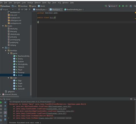 idea ide java class not found stack overflow