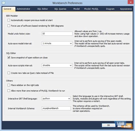 mysql workbench İndir mysql yönetim programı tamindir
