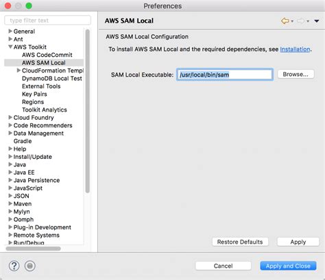 aws toolkit for eclipse locally debug your lambda functions and amazon