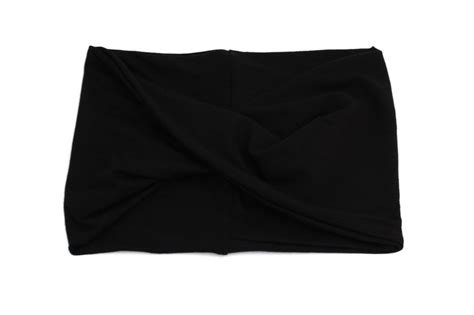 Black Twist Headband Extra Wide Turban Headband Black Etsy
