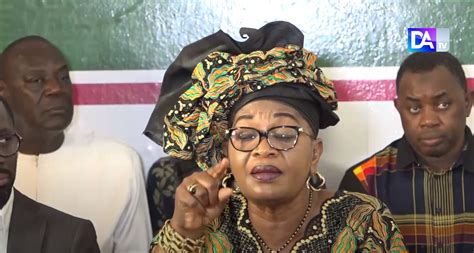 Aïda Mbodj Sur Laudition De Sonko « Ousmane Est Notre Champion Et