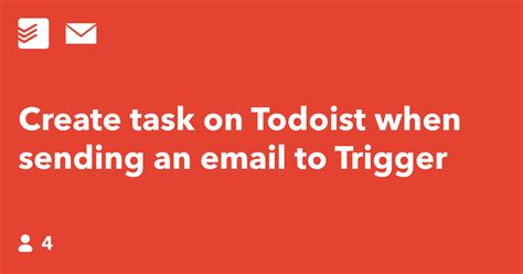 create task on todoist when sending an email to trigger ifttt