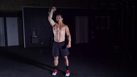 Single Arm Kettlebell Press Youtube