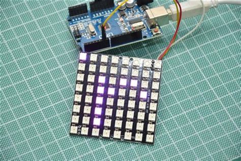 8x8 ws2812 rgb led matrix share pcbway