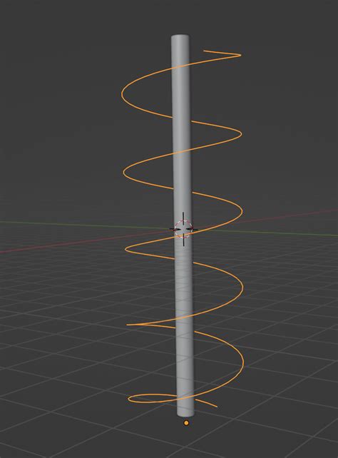 how to deform mesh into spiral with geo nodes modeling blender