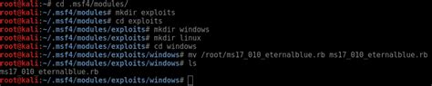 adding your own or custom exploits to metasploit eternalblue sambacry