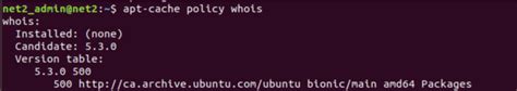 how to check a package version before installation in