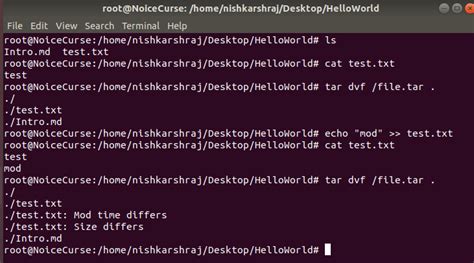 learn to use gnu tar compression tool for unix like systems