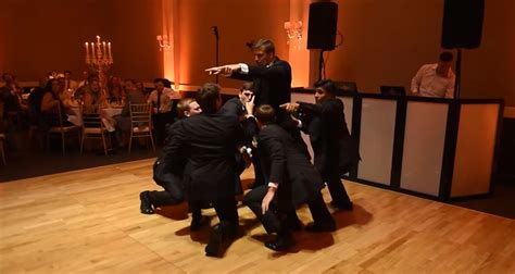 Groom Surprises His Bride With Epic Dance Routine