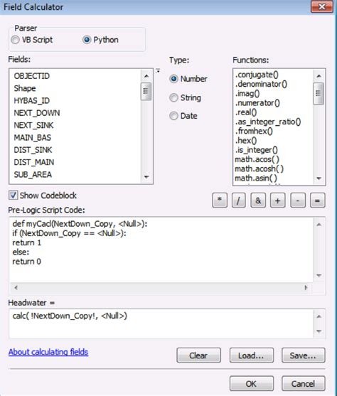 field calculator if and elseif statement with values in arcgis 10 1