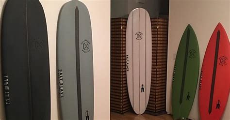 the juvenile model mini logs and two performance twin fins by salt