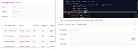 is there a problem with the test case leetcode discuss