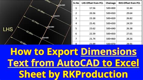 lispapplicationforautocad how to export dimensions text from autocad
