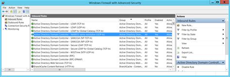 Windows Firewall Exception List