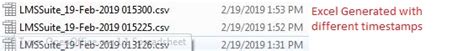 how can i call a excel file generated with sample doc everytime in