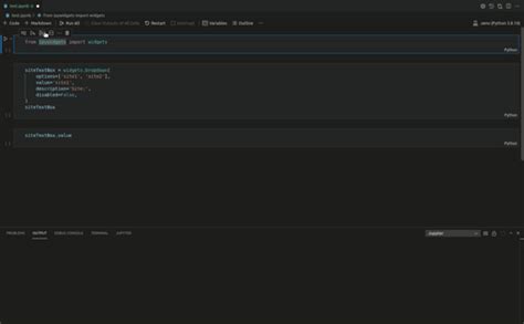 ipywidget value not updated properly in vs code · issue 8408