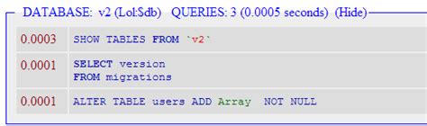 php codeigniter add column not working as expected stack overflow