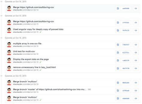 github how to squash commits after merge branches in git