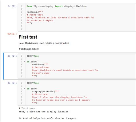 python generate markdown from code with condition stack overflow