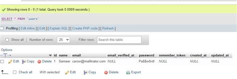 php auth attempt credentials always returns false in laravel 8 76