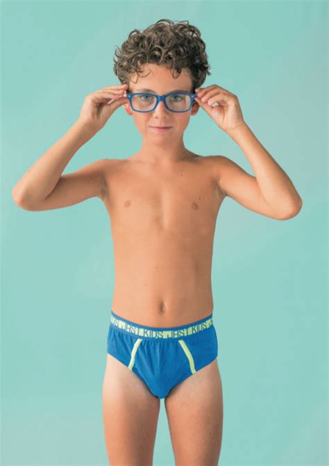 Ref 460 Slip Niño Liso Algodón Pack 3uds Y 12uds Jast Underwear