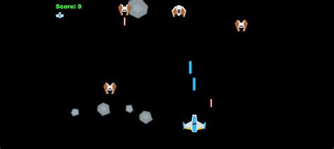 space shooter game in unity engine with source code source code project