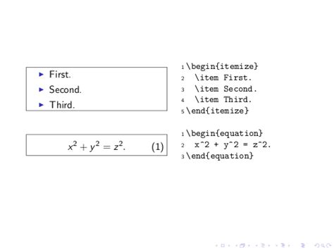 [solved] columns with latex code and output in a beamer 9to5science