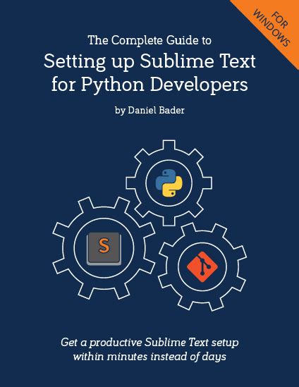 setting up sublime text for python development