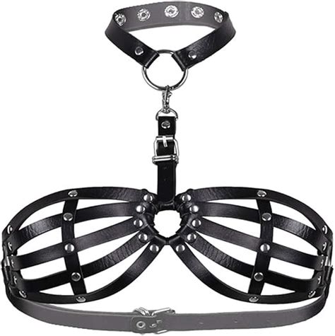 Apqaikv Womens Sexy Lingerie Bdsm Body Bondage Leather
