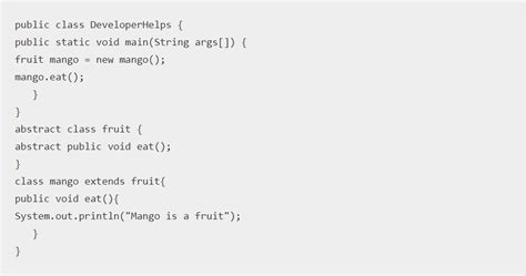 concrete class in java abstract vs concrete developer