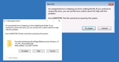 how to fix “the file cannot be accessed by the system” windows 10