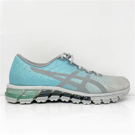 Asics Womens Gel Quantum 180 4 1022a098 Gray Running Shoes Sneakers