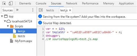 typescript template string 中文字元被轉為 uxxxx 格式 黑暗執行緒