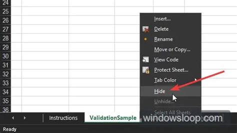 How To Hide And Unhide Sheets In Excel