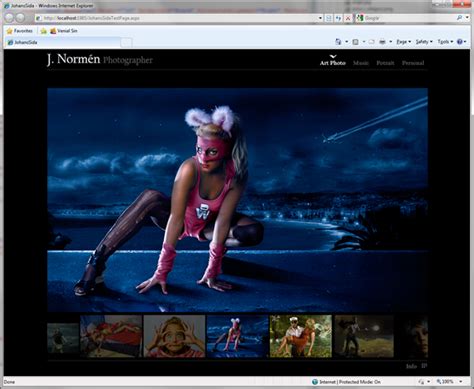fredrik normén create an automatic scrollable image slider in silverlight