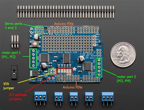 arduino uno schematic for the adafruit motor shield v2 3 arduino