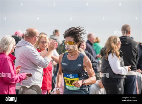 Masato Kikuchi Long Distance Runner In The 2022 Great North Run Half
