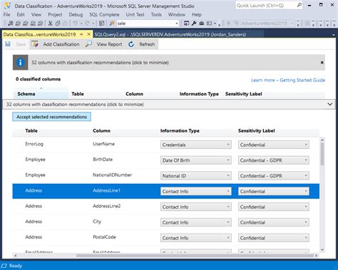 manage your sensitive data with sql data discovery and classification