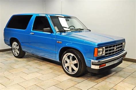 1988 Chevrolet S 10 Blazer Custom Rare Find For Sale