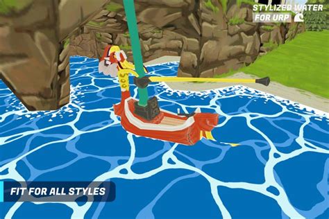 stylized water for urp vfx shaders unity asset store