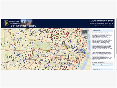 halloween safety interactive st louis sex offender map st louis