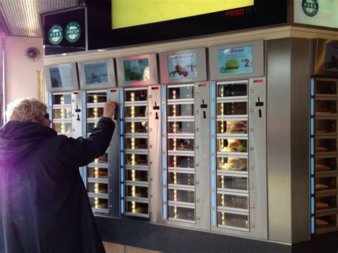 The Era Of Automatic Dining Lives On In Amsterdam Break Room Vending