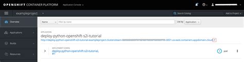 three ways to deploy a python app into an openshift cluster ibm developer