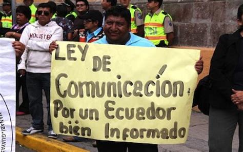 Ecuador Entra En Vigor Ley Orgánica De Comunicación