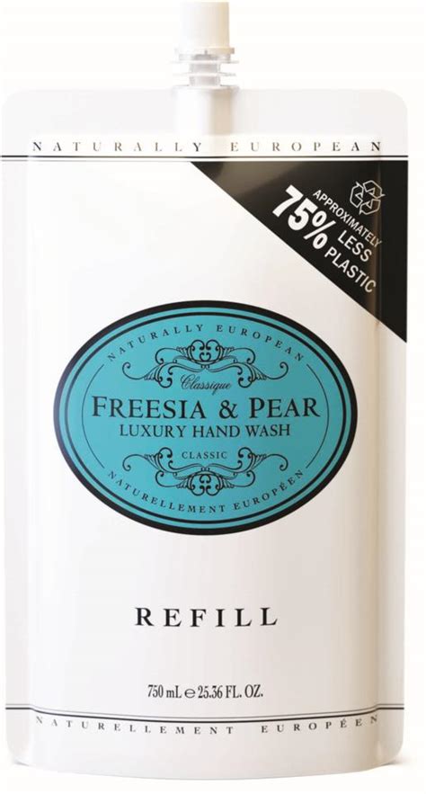 Naturally European Freesia And Pear Refill Hand Wash 750 Ml