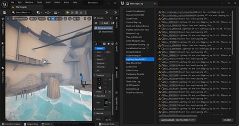 overlapping lightmap uvs error for a dumb level designer r unrealengine