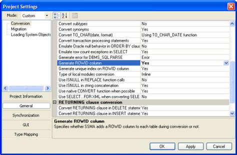 oracle to sql server migration
